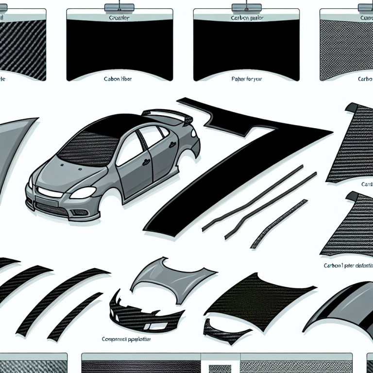 The Best Carbon Fiber Materials for Automotive Body Panels - Impact ...