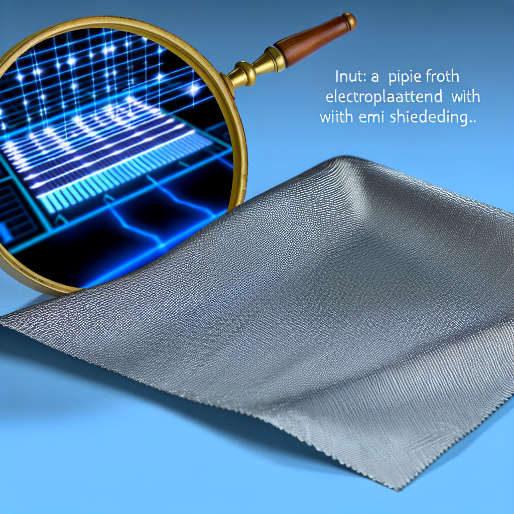 Electroplated Silver Glass Fiber Cloth: EMI Shielding and Aesthetic ...